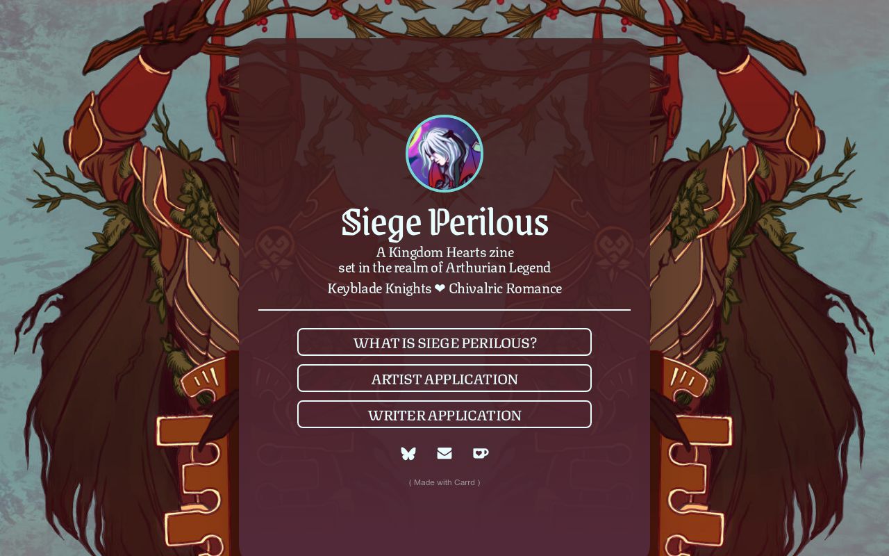 Siege Perilous - A Kingdom Hearts Zine